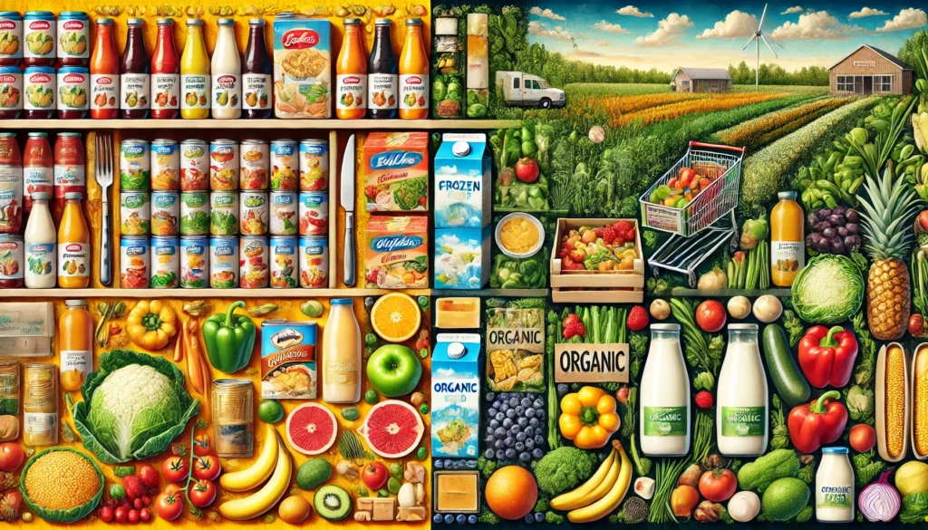 Packaged Food vs. Organic Food – Which One is Better?