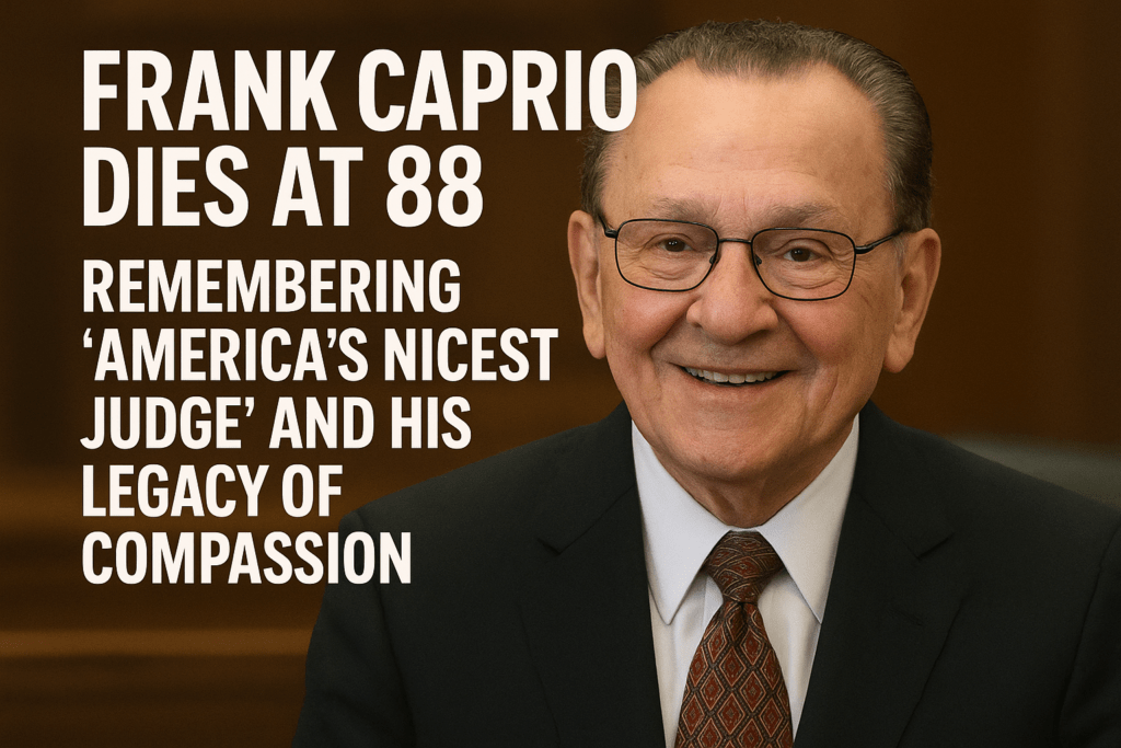 Frank Caprio Dies at 88